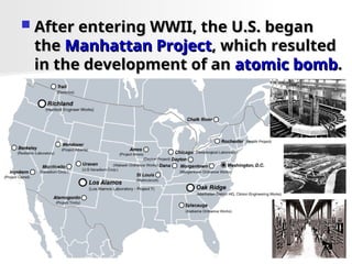 U.S. Ends World War II and full history.ppt