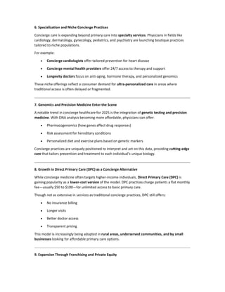 Concierge Healthcare Trends 2025, what’s Fuelling the Growth of ...