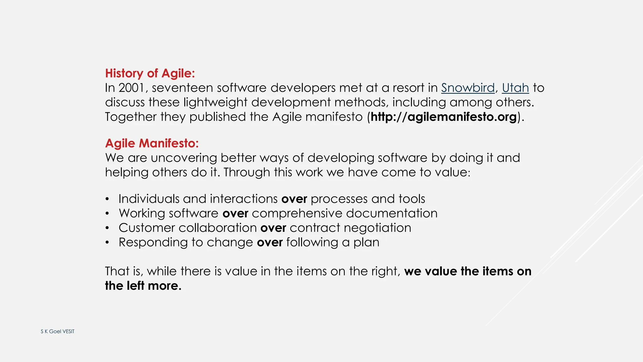 Role of Agile model in software development | PDF