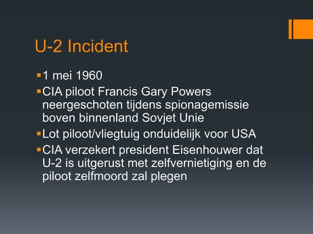 U-2 Incident | PPT