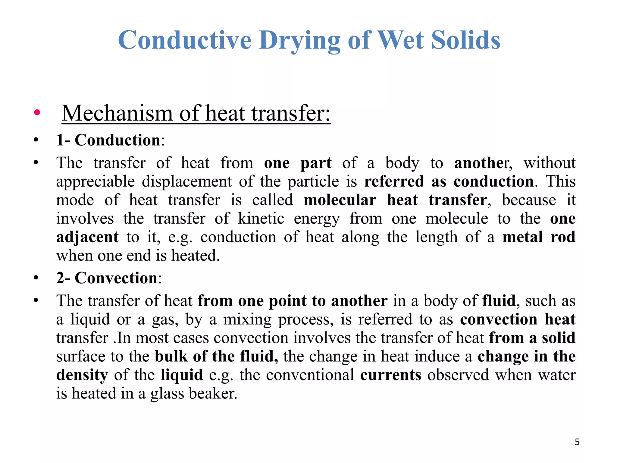 Drying and mixing | PPTX