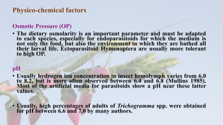 Nutrition of Entomophagous Insect and their Host | PDF