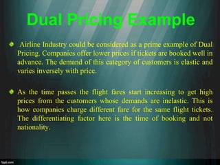 Price Differentiation | PPTX