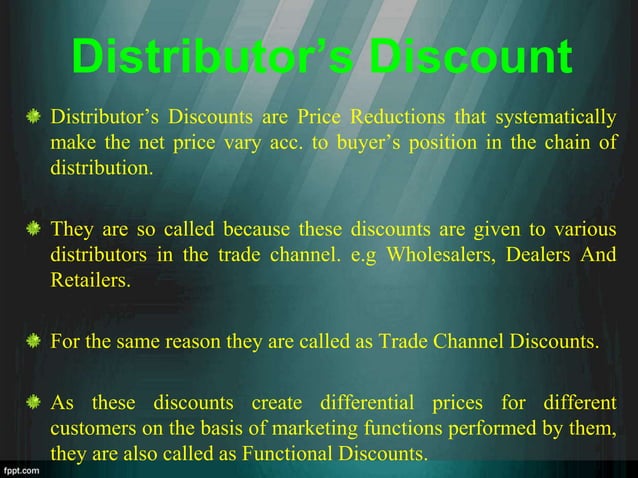 Price Differentiation | PPTX