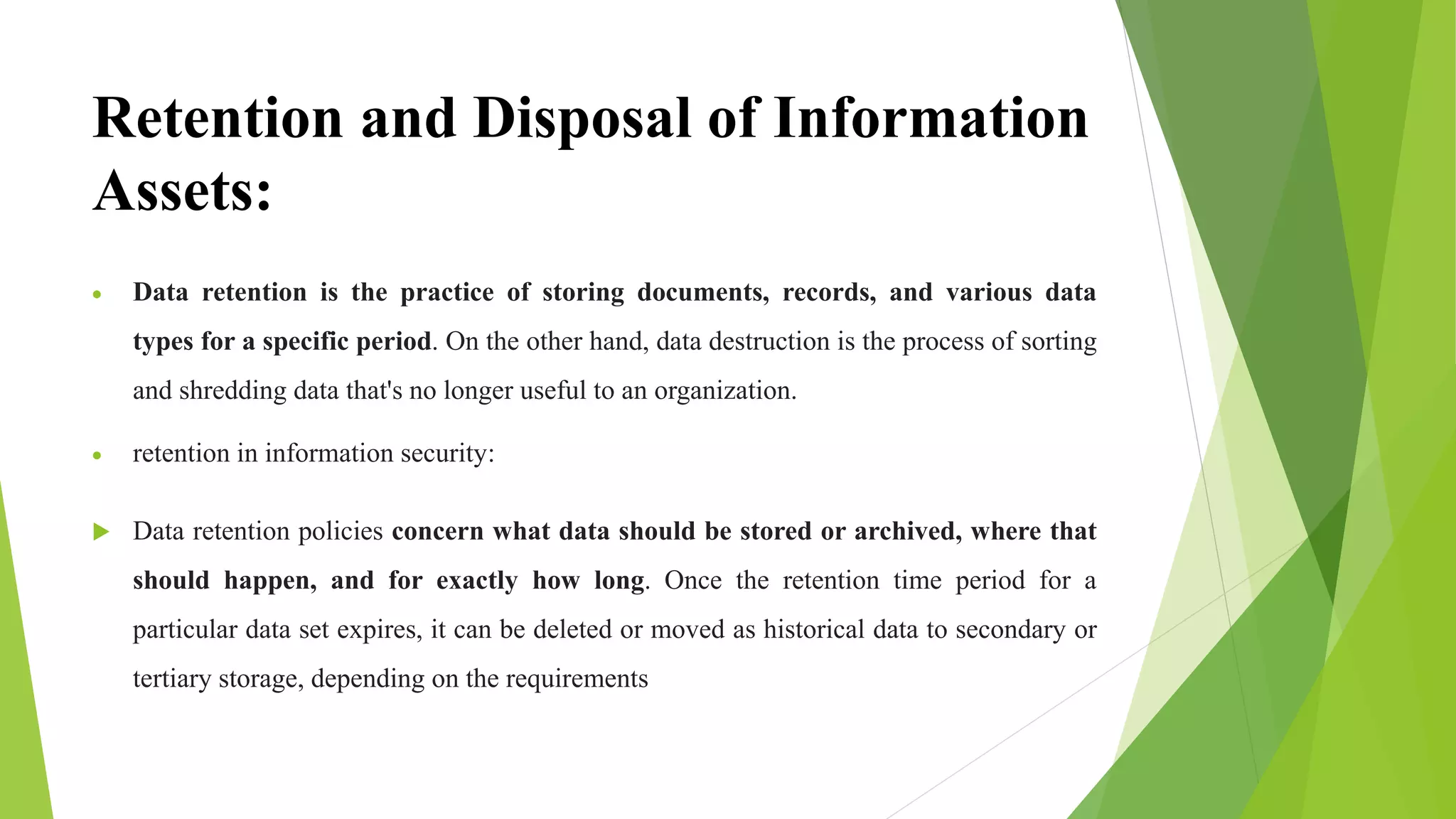 Information Asset Classification Pptx Operating Systems Computer