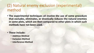 Colonization of Natural Enemies, Techniques of Release of Natural ...