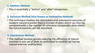 Colonization of Natural Enemies, Techniques of Release of Natural ...