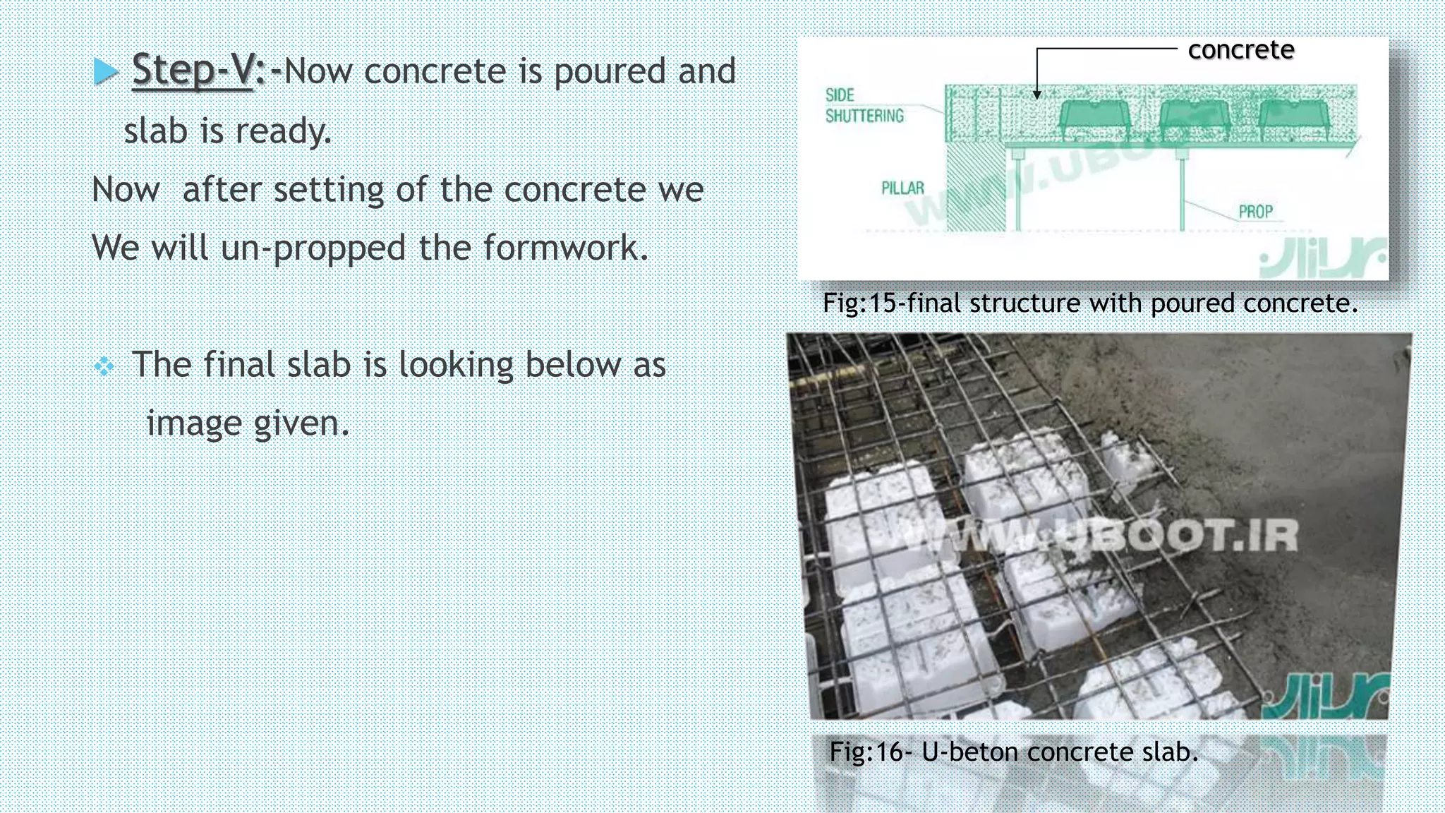 U boot beton technology | PPTX