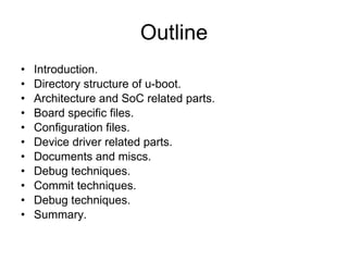 U boot porting guide for SoC | PPT