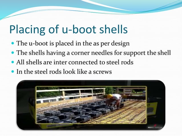 U boot technology | PPTX | Civil Engineering Industry | Industries