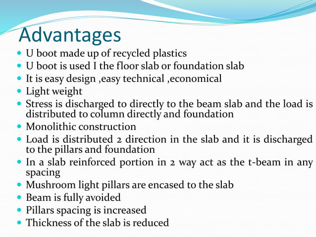 U boot technology | PPTX | Civil Engineering Industry | Industries