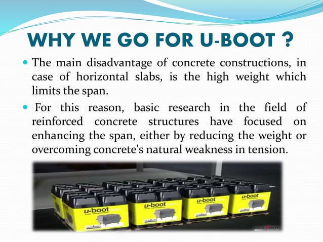 U boot technology | PPTX | Civil Engineering Industry | Industries