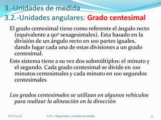 U.d.2 magnitudes y unidades de medida | PPTX