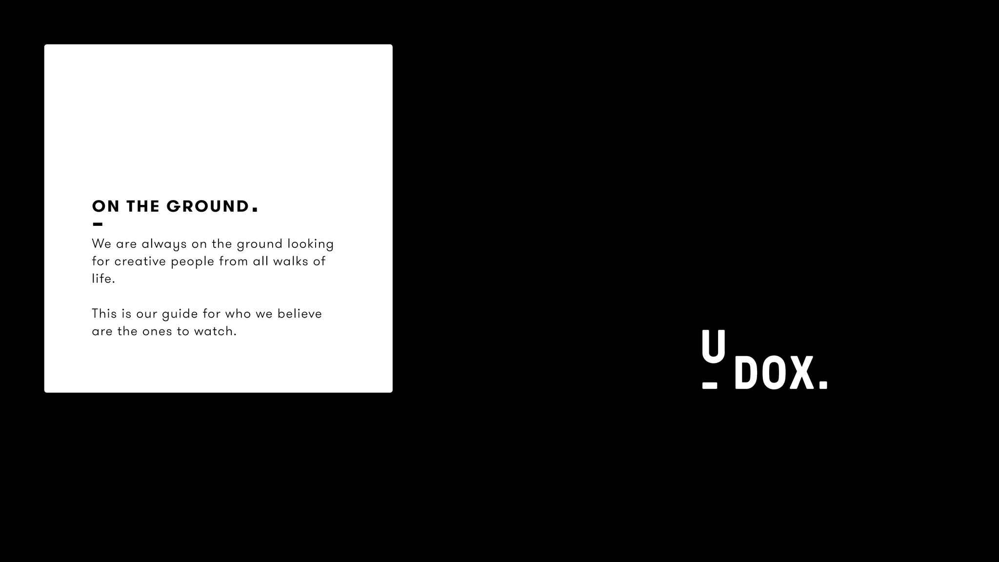 U-Dox: On The Ground | PDF