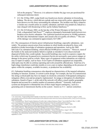 (U fouo) dhs infrastructure protection note- most significant tactics ...