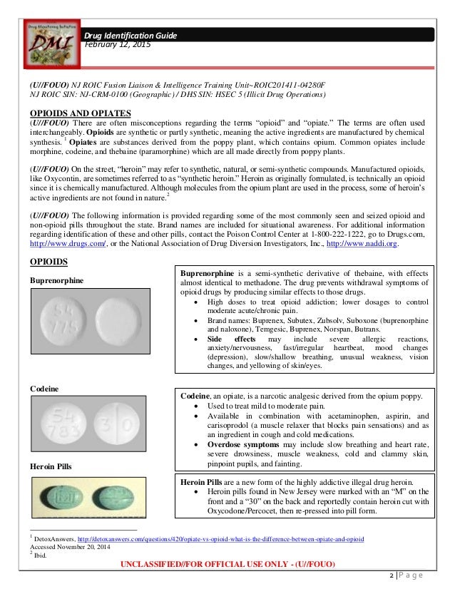 (U fouo) new jersey fusion center drug monitoring initiative (dmi) drug ...