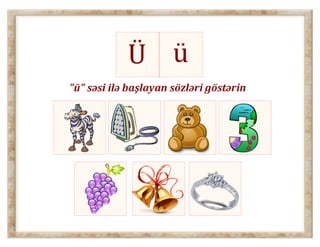 Ü hərfi | PDF