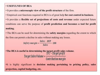 U-III P5 break even point analysis, BEP. | PPT