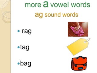a vowel words | PPTX