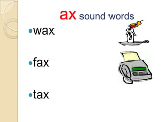 a vowel words | PPTX