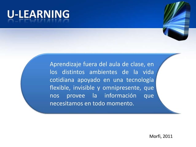 Aprendizaje U.learning | PPT