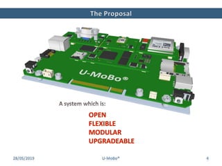 U-MoBo Presentation - Open Source Modular Embedded Platform | PDF