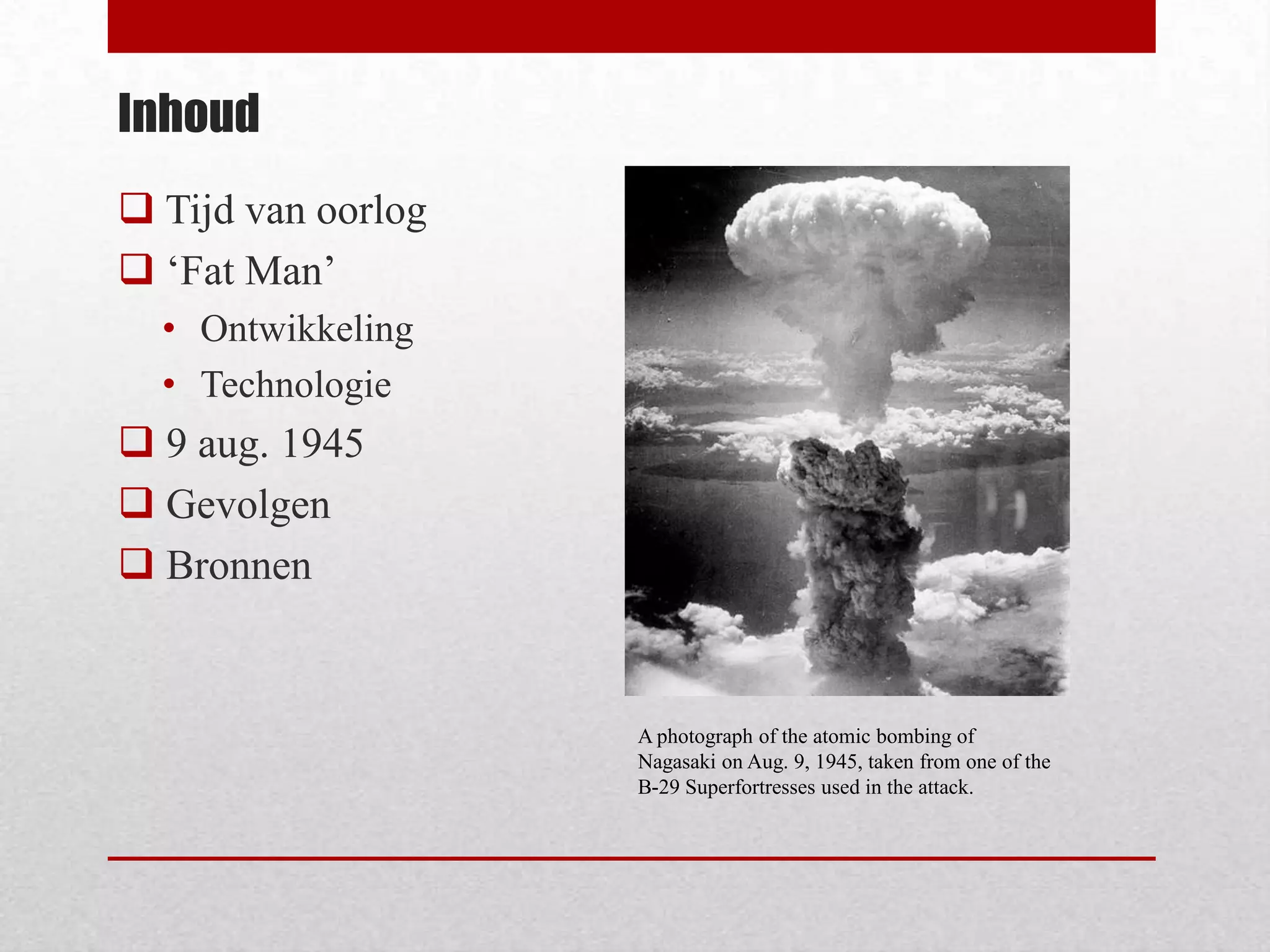 U.s. drops atomic bomb | PPTX