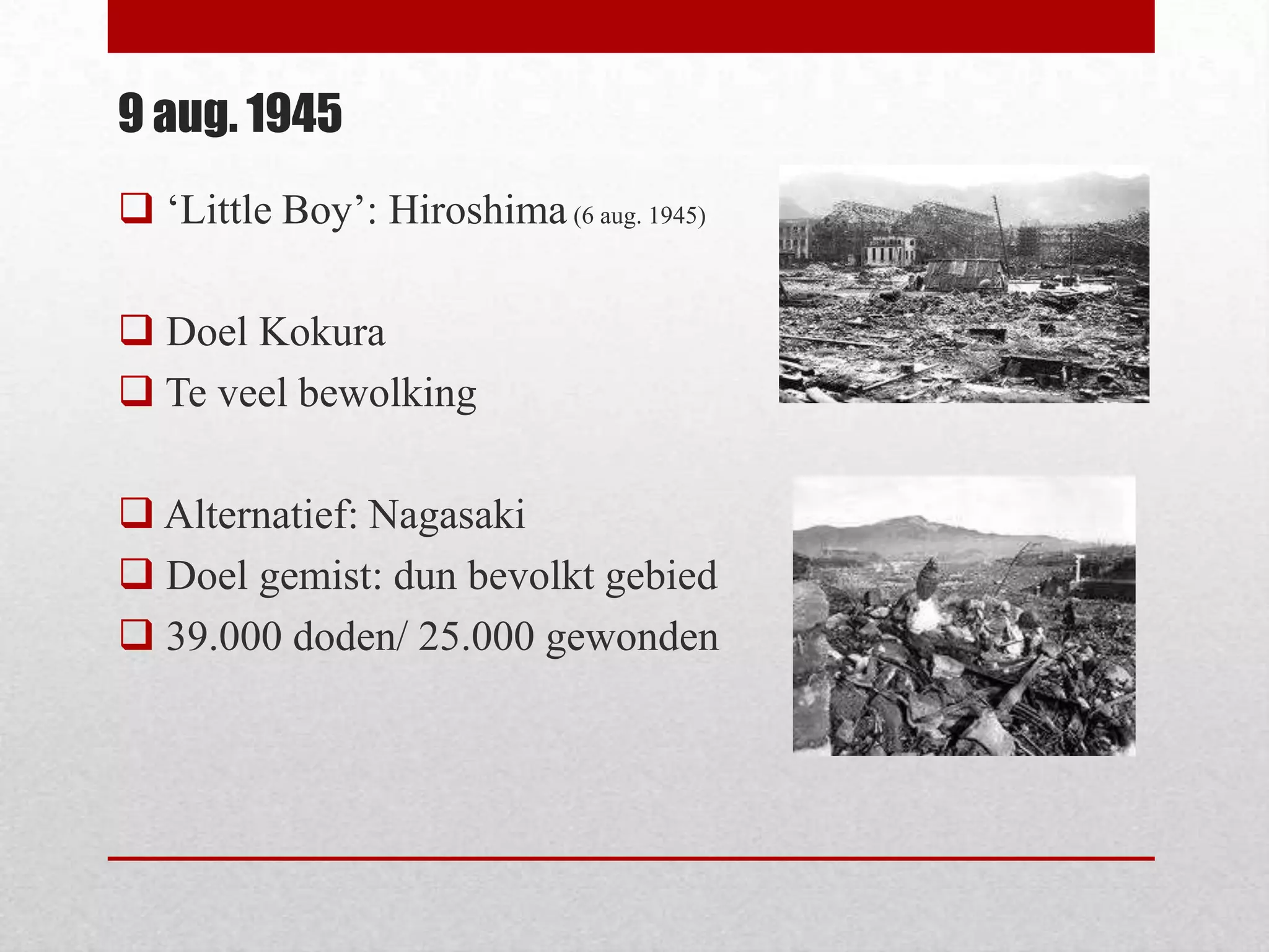 U.s. drops atomic bomb | PPTX
