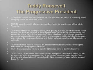 U.S. History The Conservation Movement In The United States | PPTX