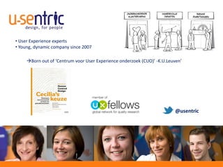 User Centered Design - MIConnect 30/05/2013 | PPT | Free Download