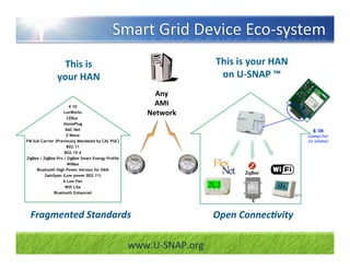 Utility Smart Network Access Port (U-SNAP) Alliance Overview | PDF