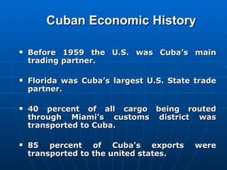 U.S. Cuba Trade | PPT