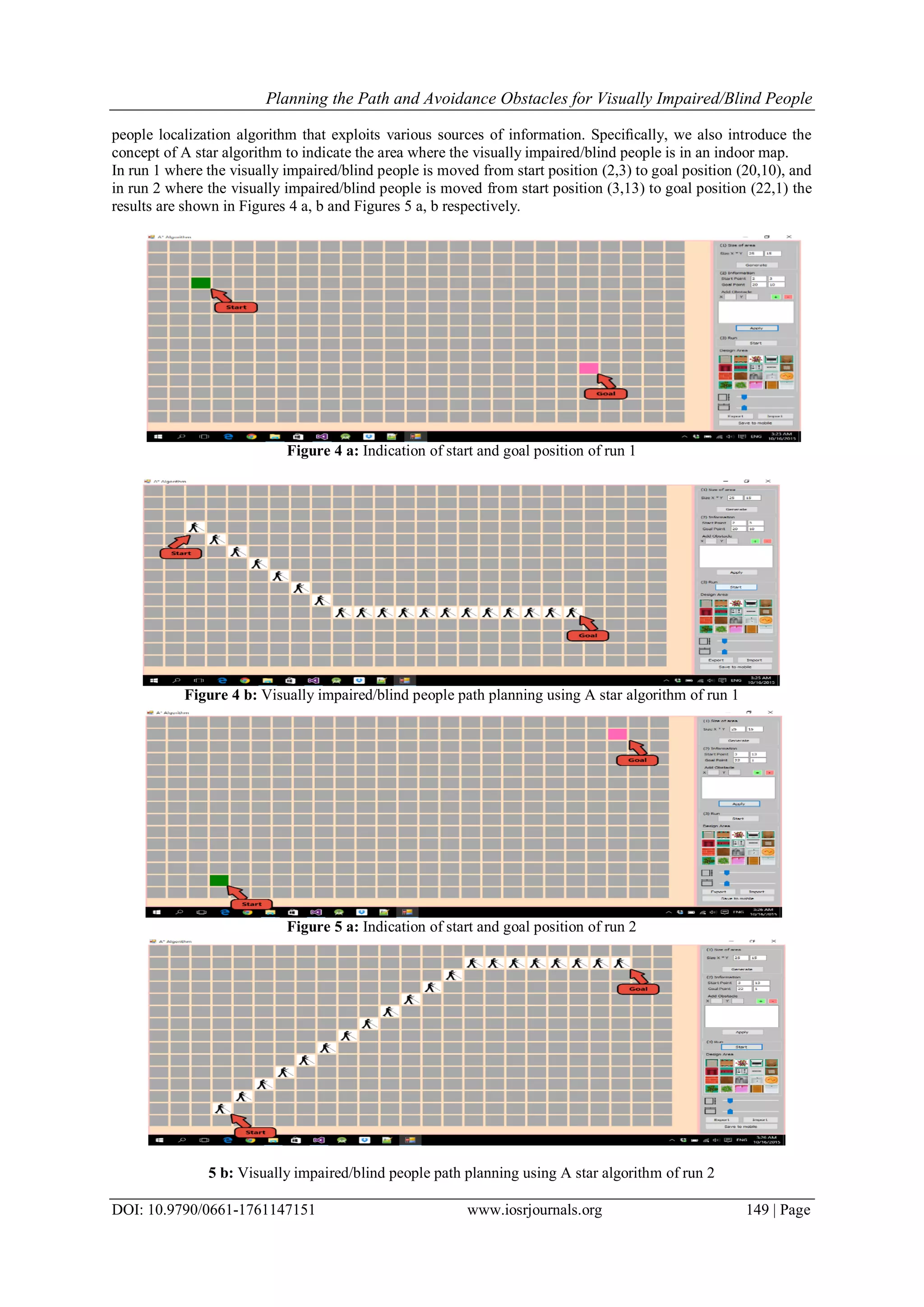 Planning the Path and Avoidance Obstacles for Visually Impaired/Blind People | PDF