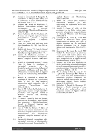 Epoxy/Wood Apple Shell Particulate Composite With Improved Mechanical ...