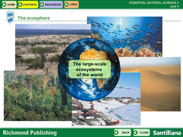 U05 Biosphere Ecosphere