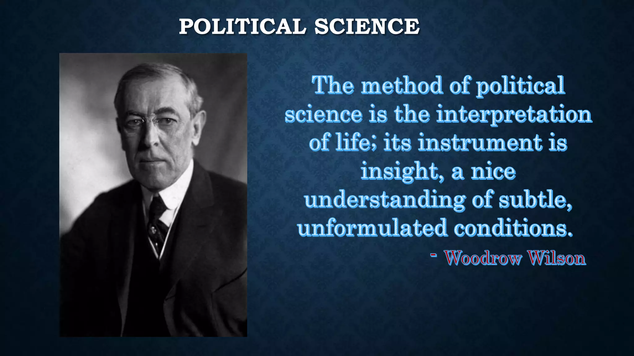 Political science | PPTX