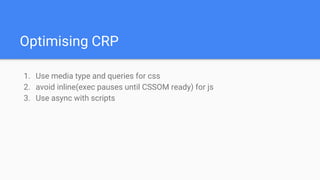 Web performance | PPT