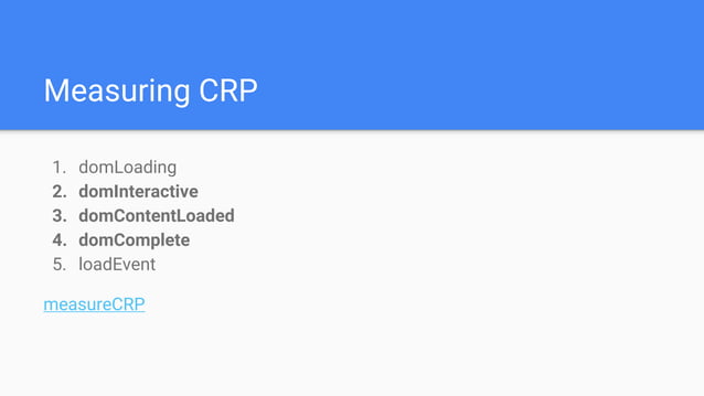 Web performance | PPT