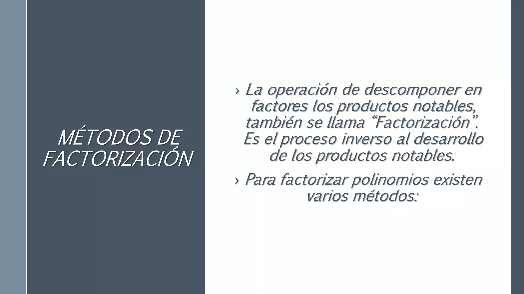 U1 04 factorizacion | PDF