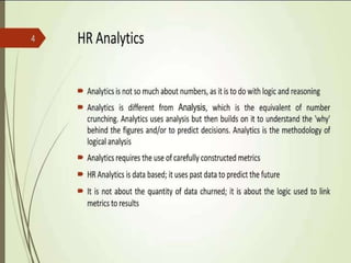 presentation on HUMAN RESOURCE ANALYTICS | PPT