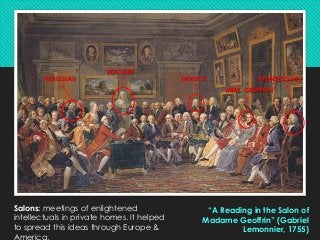 Enlightenment 18th Century Salon
