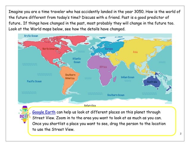 Where am I - Maps and Globe for grade 2 class | PDF | Geography | Science
