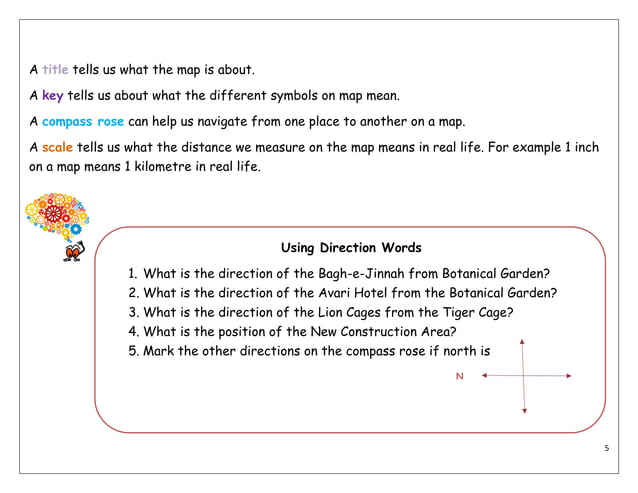 Where am I - Maps and Globe for grade 2 class | PDF | Geography | Science
