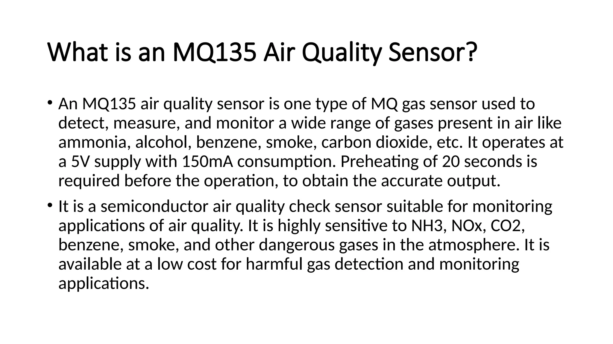 types of sensors used in sensor and interface modules | PPTX