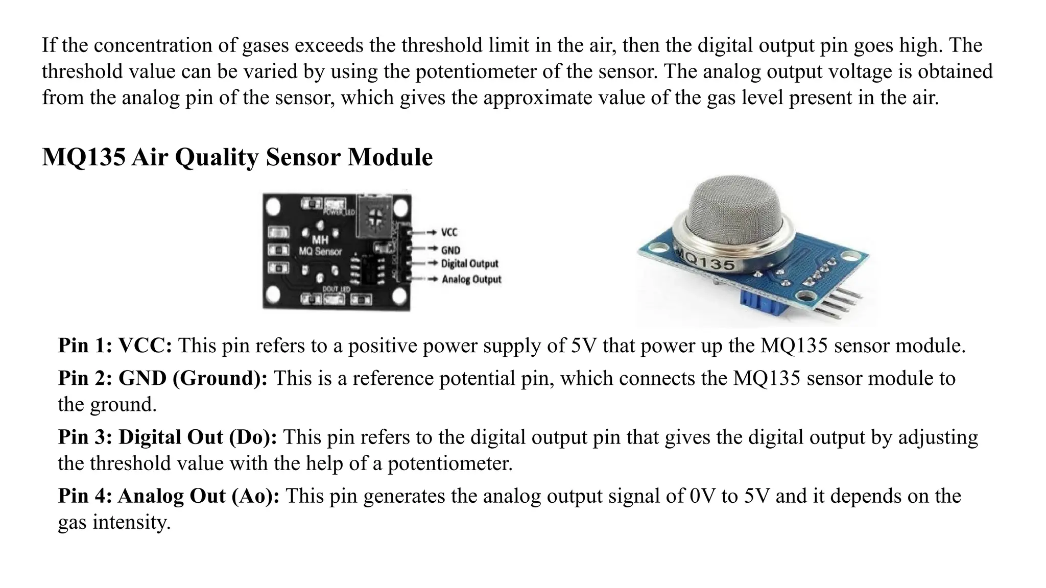 types of sensors used in sensor and interface modules | PPTX