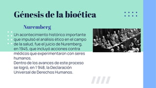 U1-5-Origen de la bioetica y su relacion con otras ciencias ...