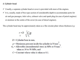 U1 Design of cylinder | PPTX