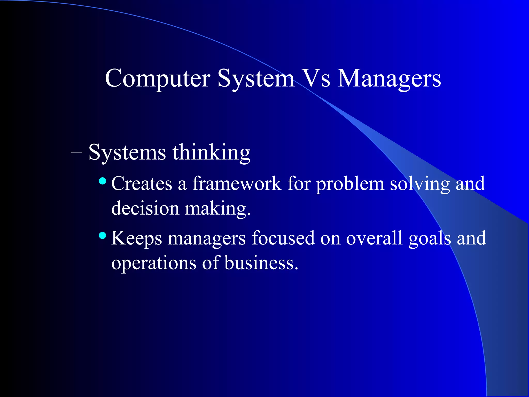 Management Information System: Information, Information System ...