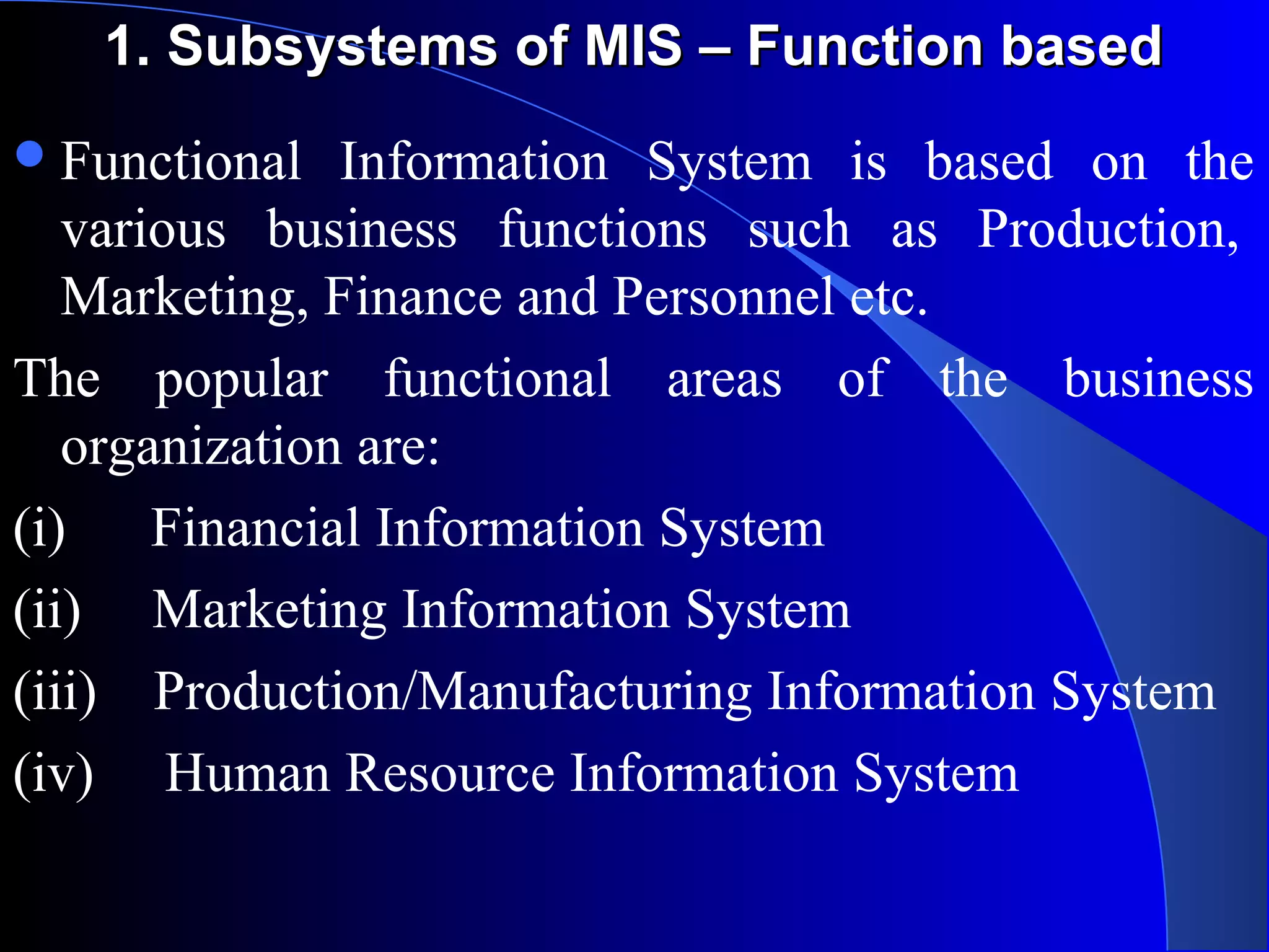 Management Information System: Information, Information System ...