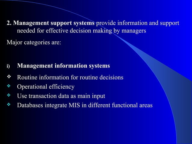 Management Information System: Information, Information System ...
